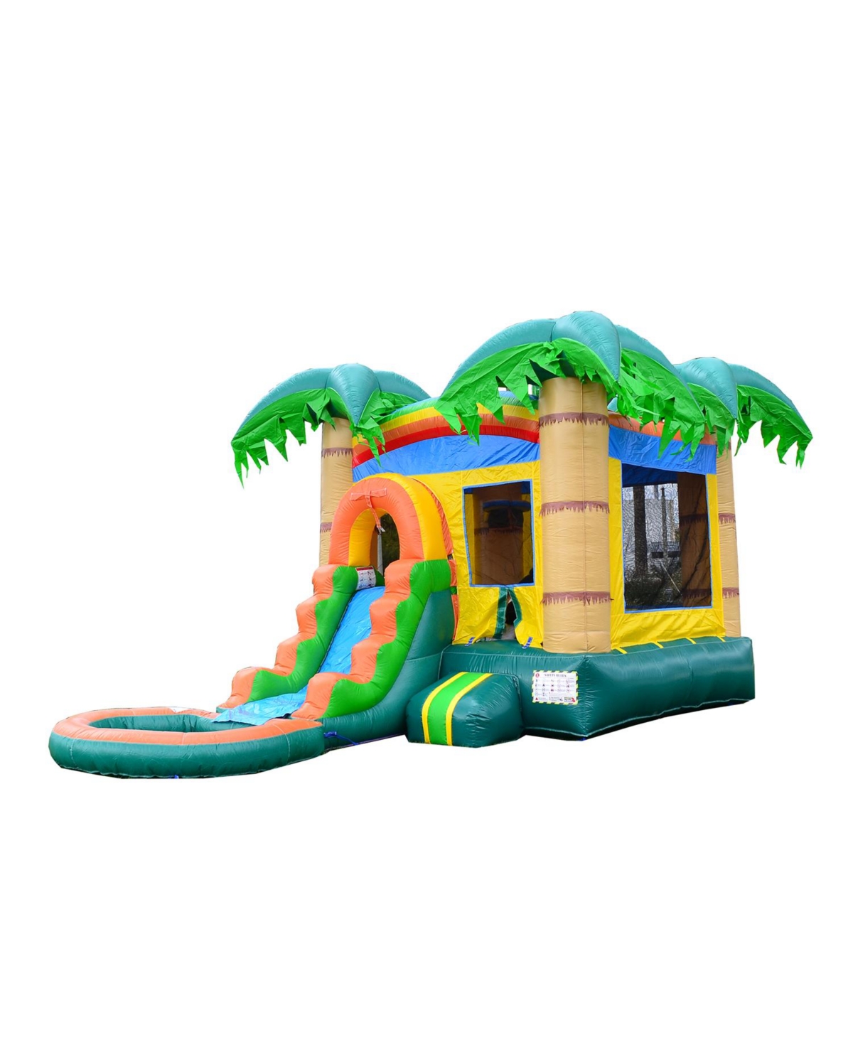 Click here for HeroKiddo Tropical Breeze Bounce House & Water Sli... prices