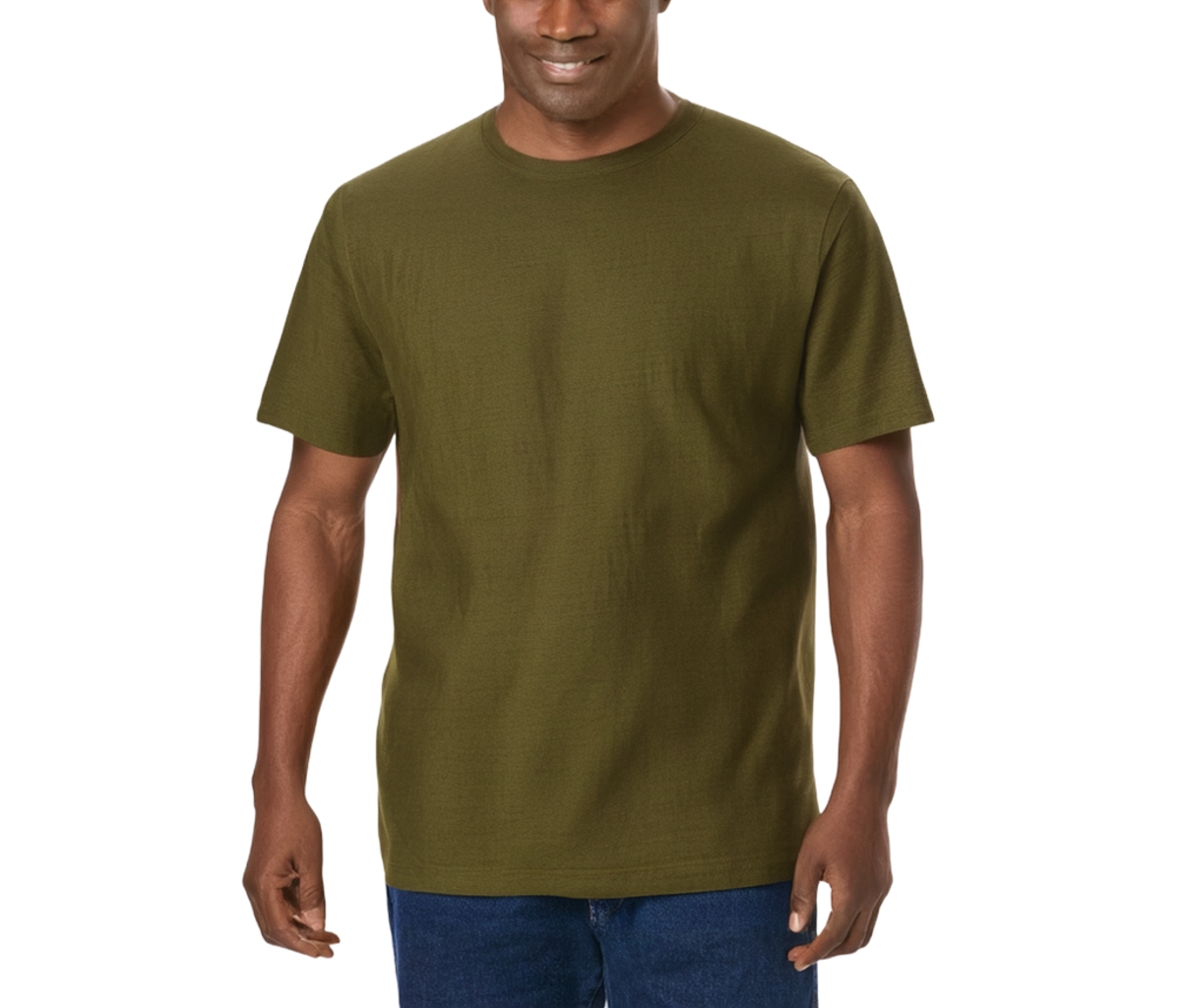 Click here for KingSize Big & Tall Shrink-Less Lightweight Crewne... prices