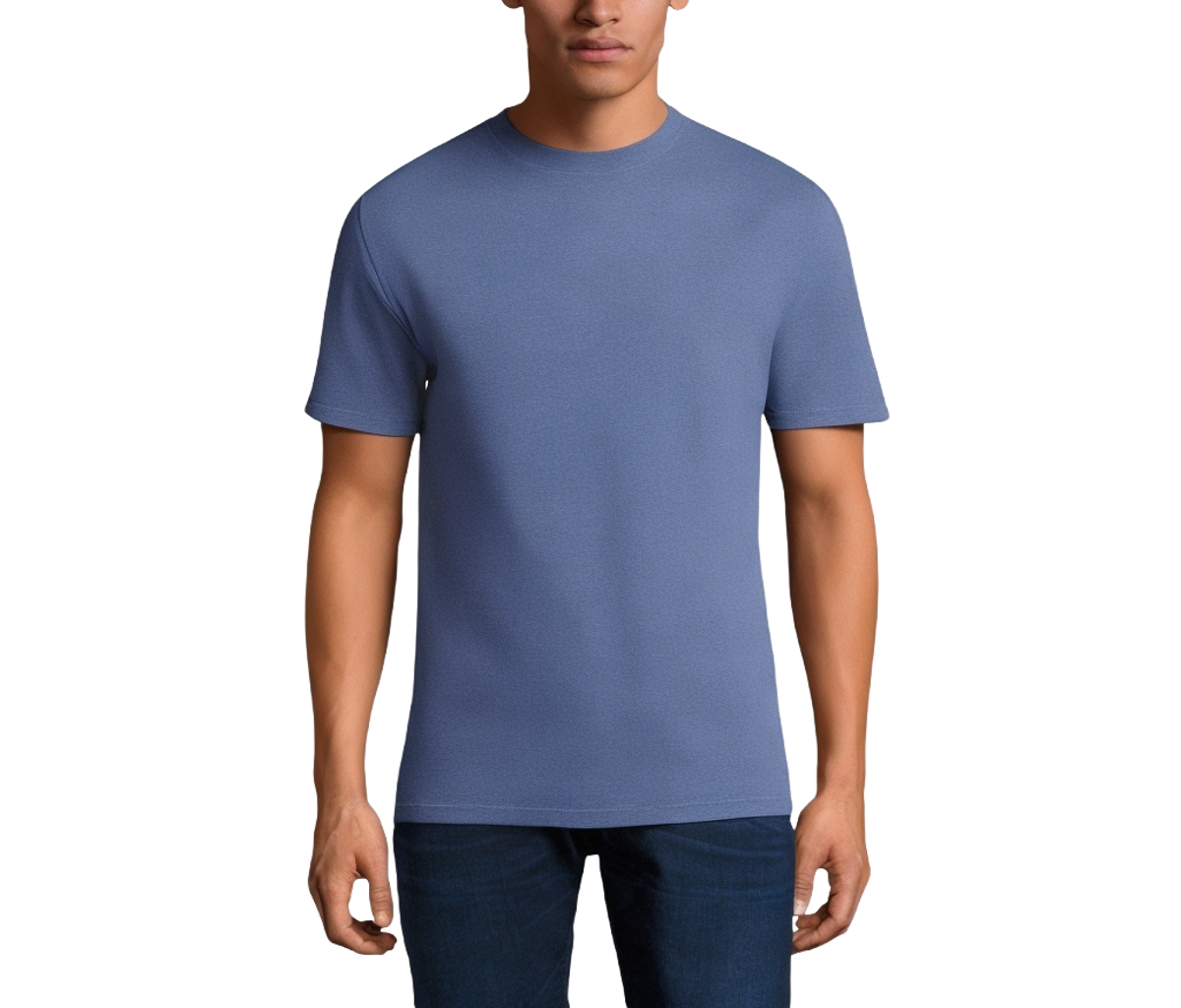 Click here for KingSize Big & Tall Shrink-Less Lightweight Crewne... prices