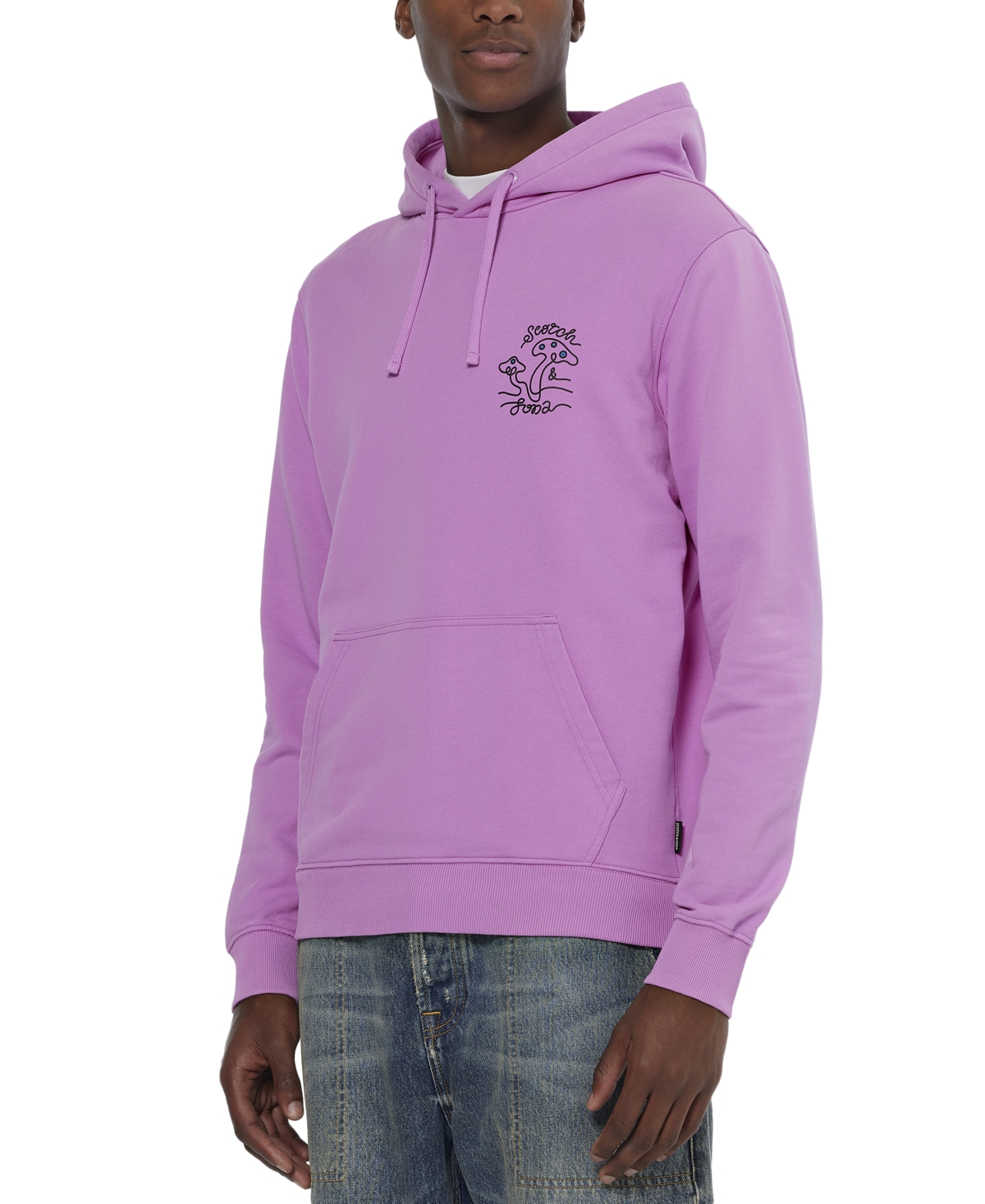 Click here for Scotch & Soda Mens Regular-Fit Tennis Club Logo-Pr... prices