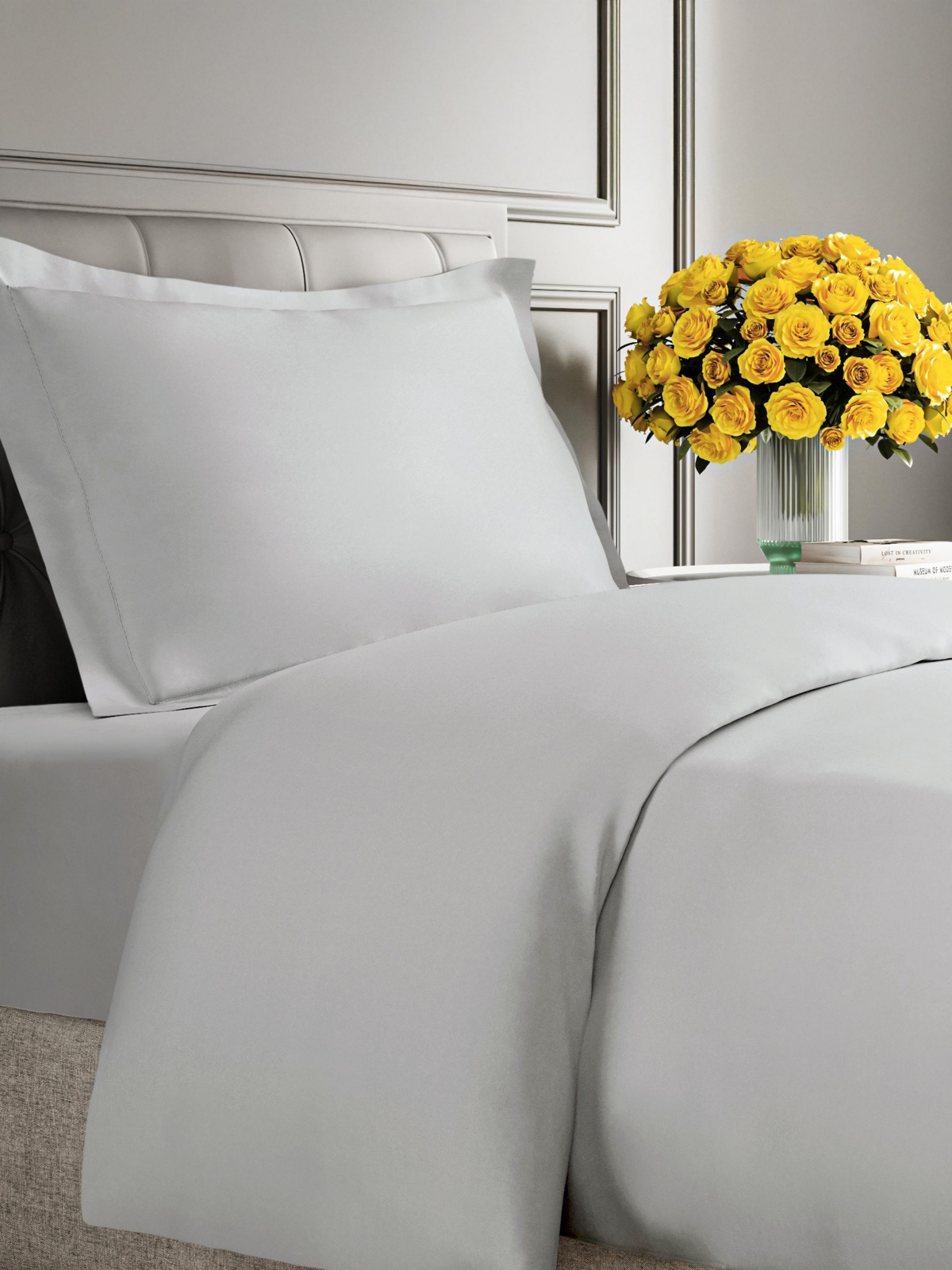 Click here for Premium Microfiber Duvet Cover Set - Twin - Cream... prices