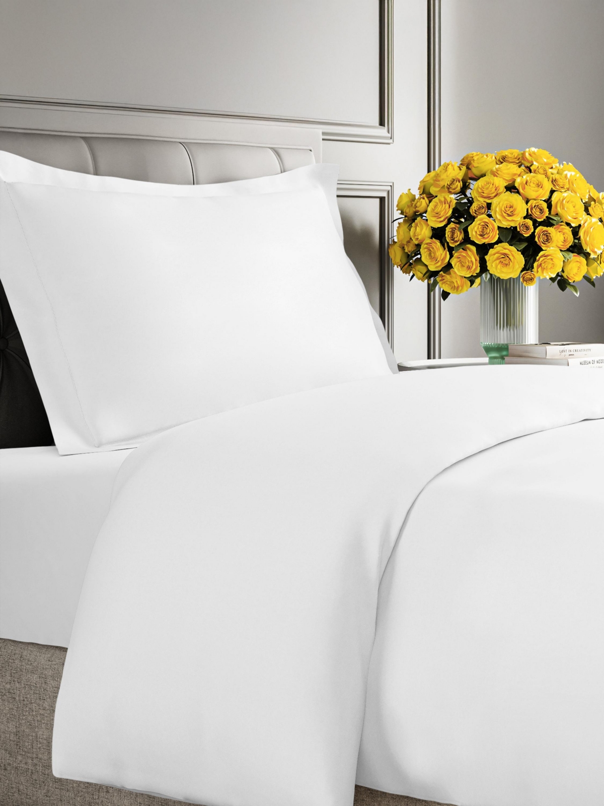 Click here for Premium Microfiber Duvet Cover Set - Twin - Cream... prices