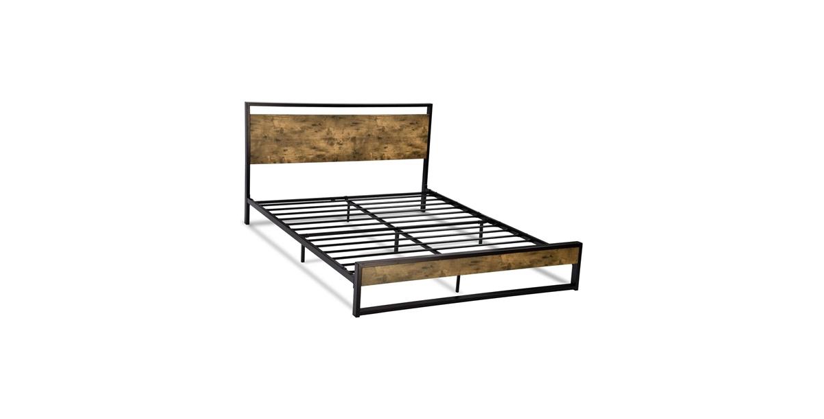 Click here for Modern Farmhouse Platform Bed Frame with Wood Pane... prices