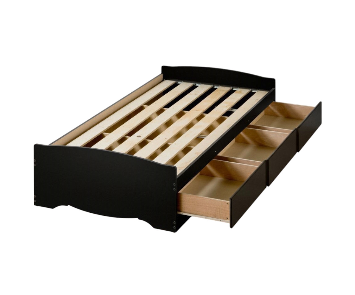Click here for Slickblue Bed Frame with 3 Storage Drawers Platfor... prices