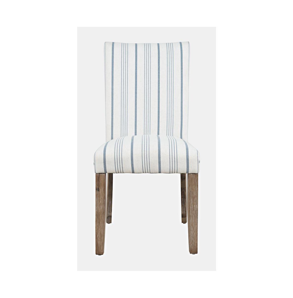 Click here for Jofran Coastal Wire-Brushed Wood Upholstered Parso... prices