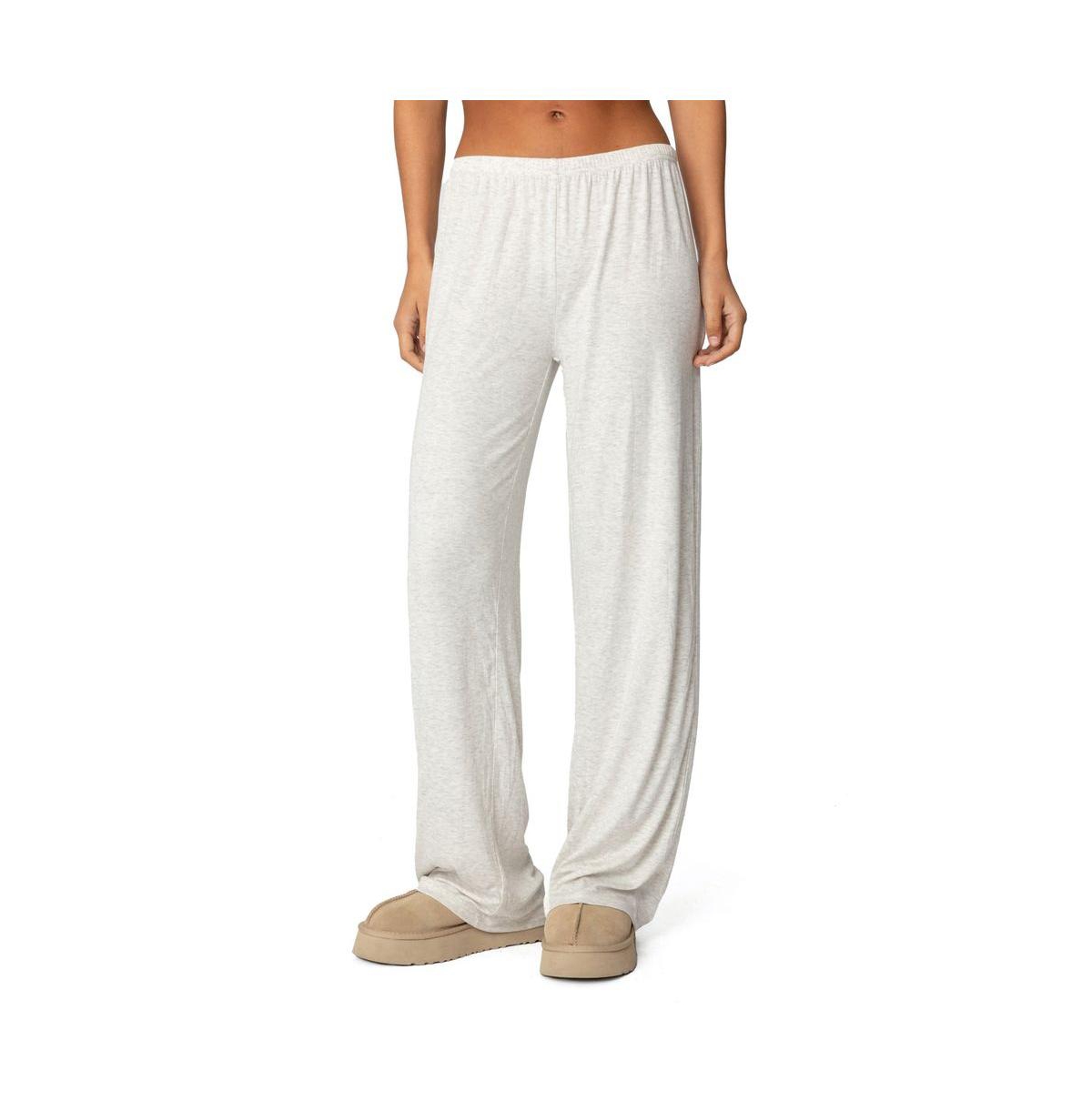 Click here for Edikted Womens Justina Pants - Gray-melange prices