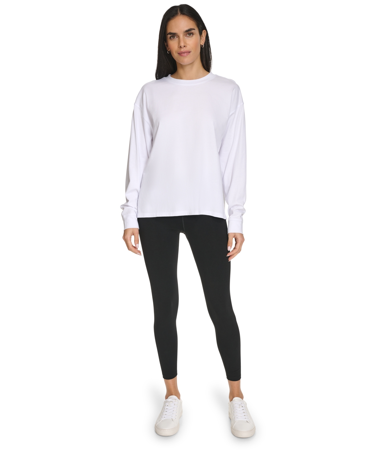 Click here for Calvin Klein Performance Womens Long-Sleeve Crewne... prices