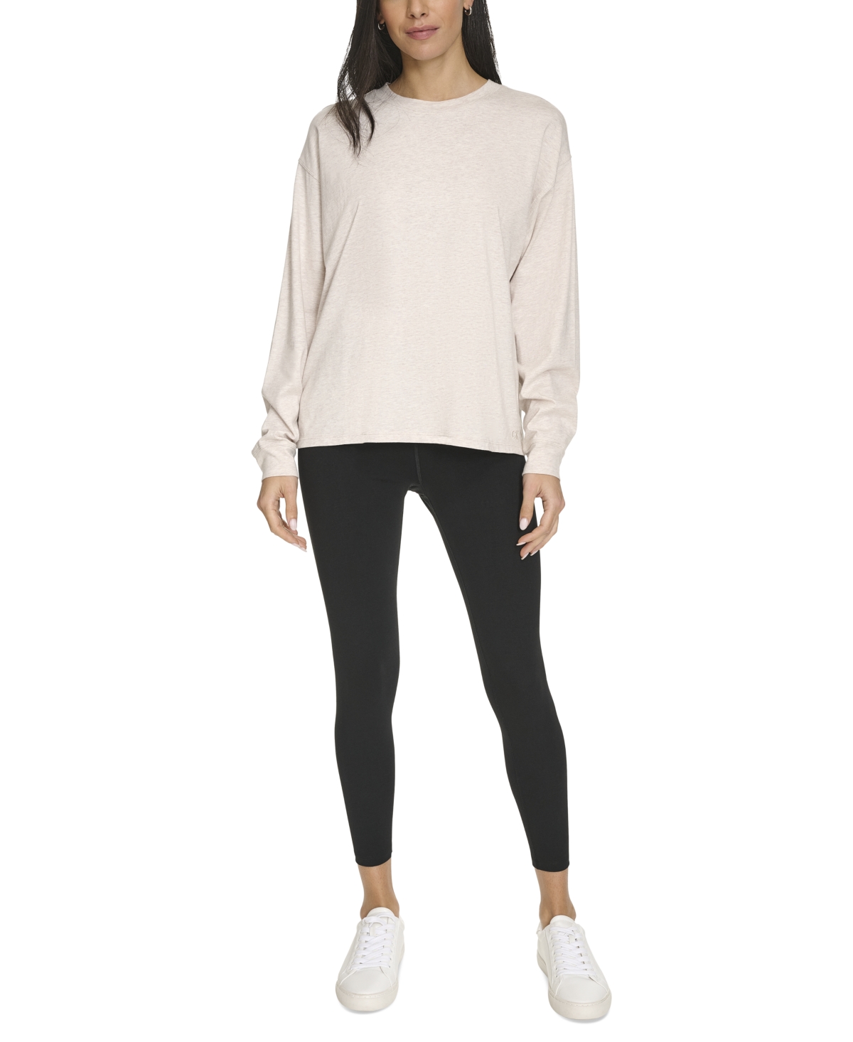 Click here for Calvin Klein Performance Womens Long-Sleeve Crewne... prices