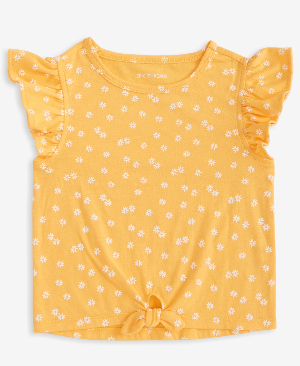 Click here for Epic Threads Toddler Girls Flower Dot Tie T-Shirt... prices