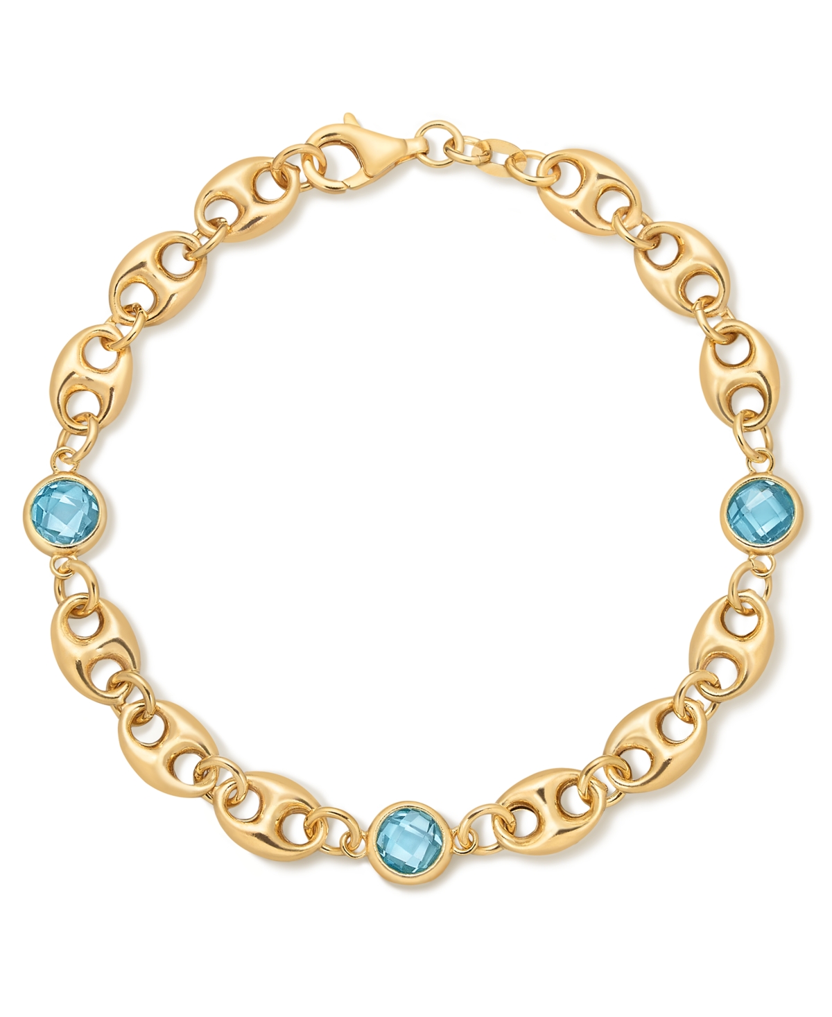 Click here for Amethyst Mariner Link Station Bracelet (3 ct. t.w.... prices