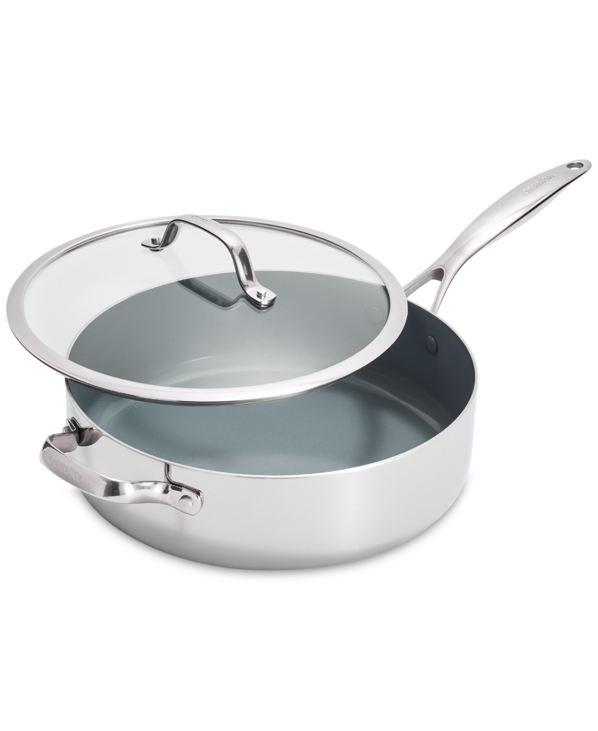 Click here for GreenPan Valencia Pro Stainless Steel 5-Qt. Saute... prices