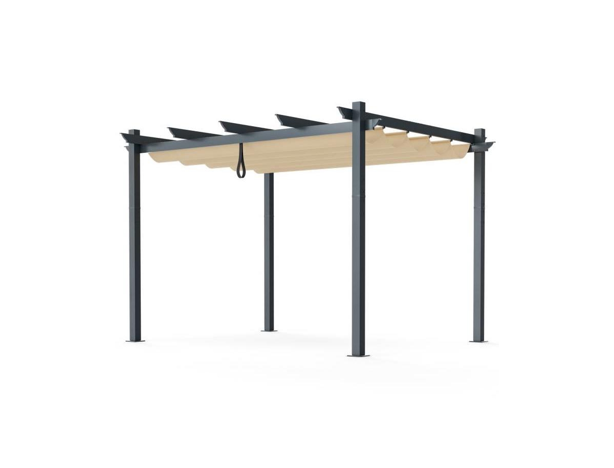 Click here for Slickblue Sturdy Outdoor Pergola Gazebo with Retra... prices