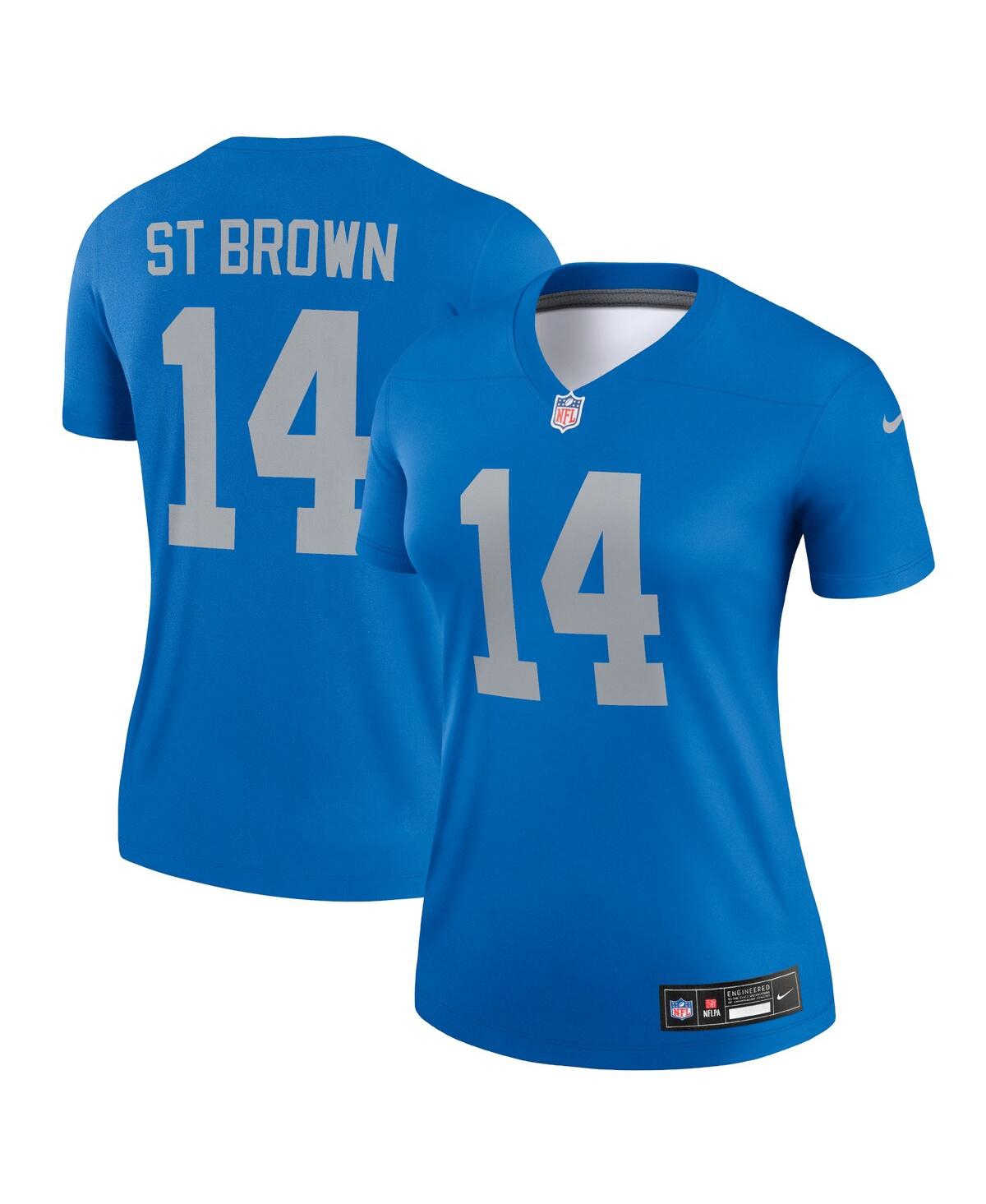Click here for Nike Womens Amon-Ra St. Brown Blue Detroit Lions A... prices