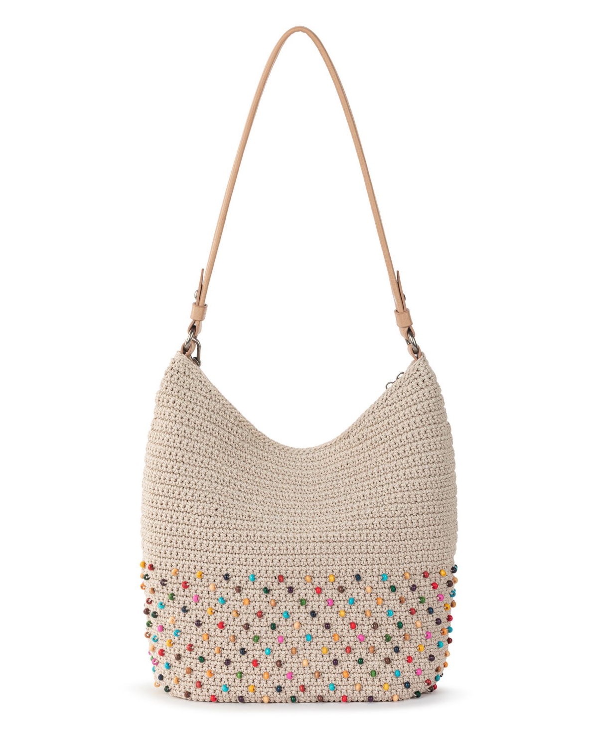 Click here for The Sak Sequoia Ecru with Multi-Bead Solid Crochet... prices