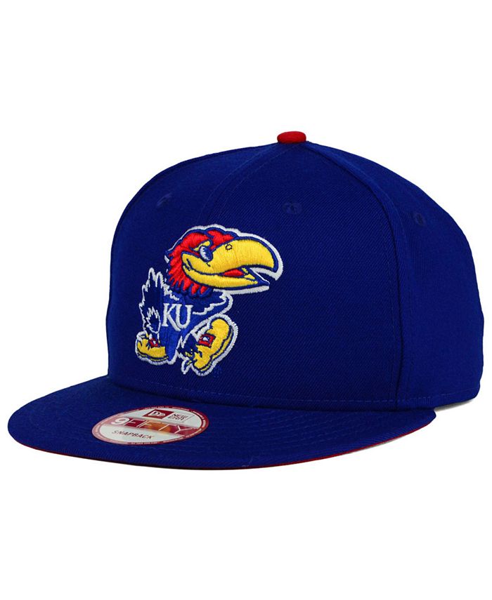 New Era Kansas Jayhawks Core 9FIFTY Snapback Cap - Macy's