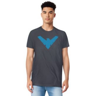 Batman Mens Nightwing Symbol Short Sleeve Adult Tee / T-Shirt - Macy's