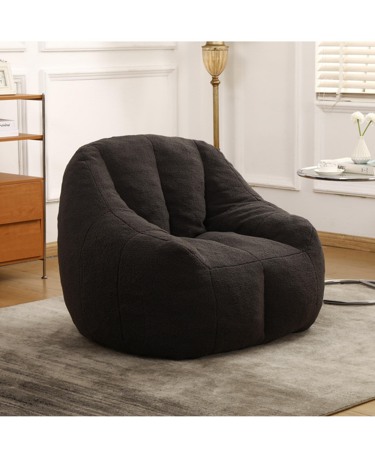 Click here for Comfy Bean Bag Chair with Memory Foam  Cozy Lounge... prices