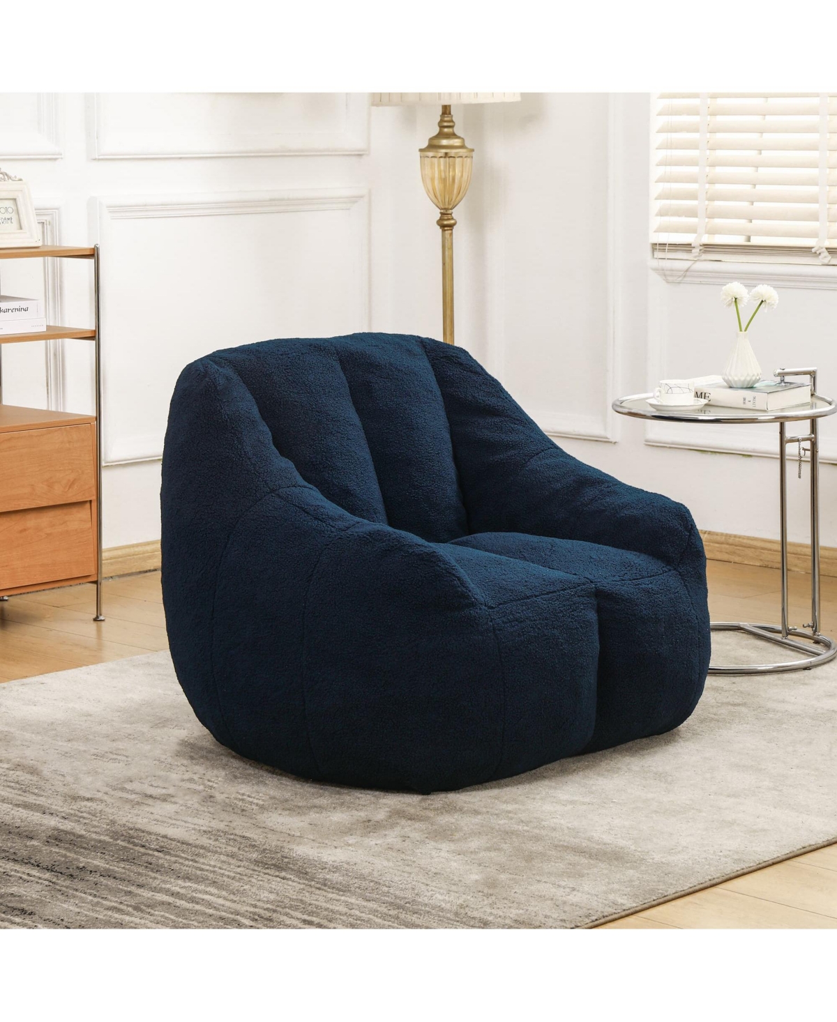 Click here for The Pop Home Comfy Bean Bag Chair with Memory Foam... prices
