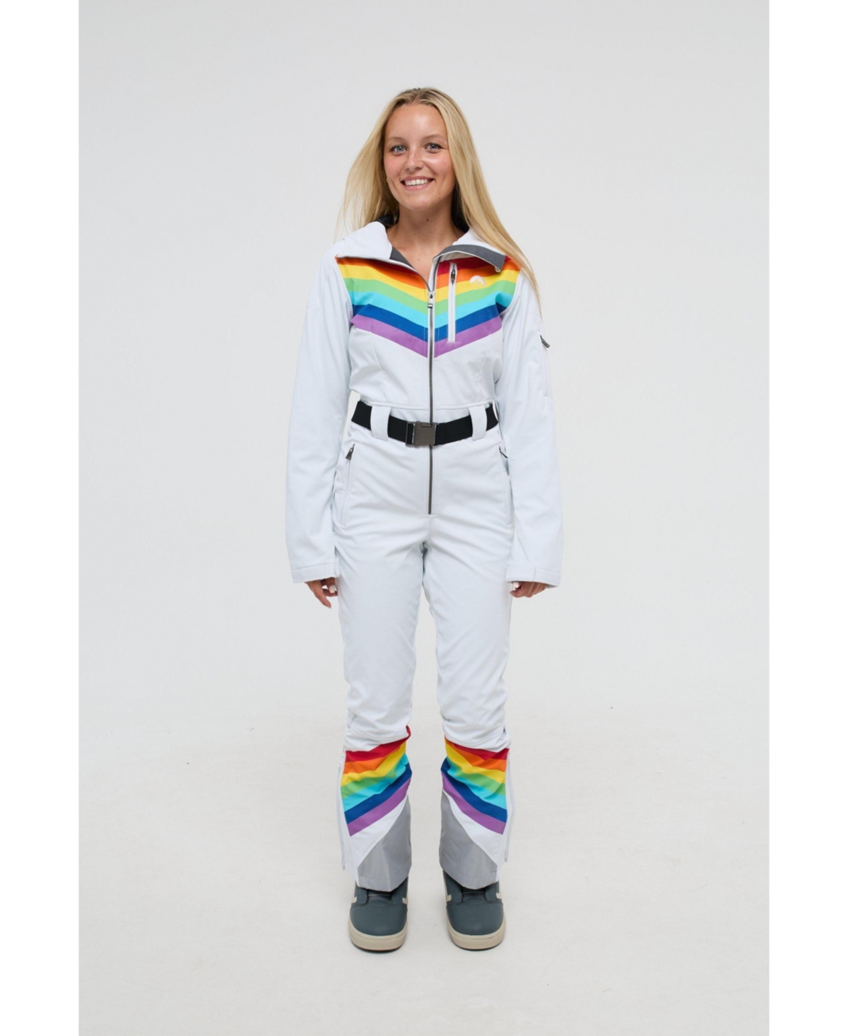 Click here for Oosc Womens Chic Ski Suit - Black Tiger - White prices