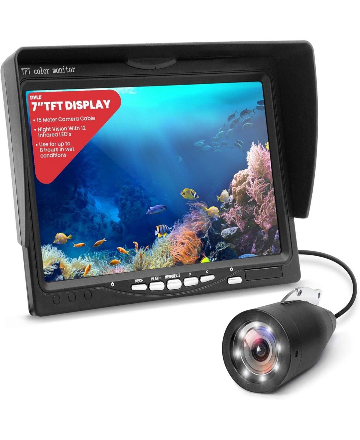 Click here for Pyle 7 Lcd Monitor Underwater Fishing Camera  1000... prices