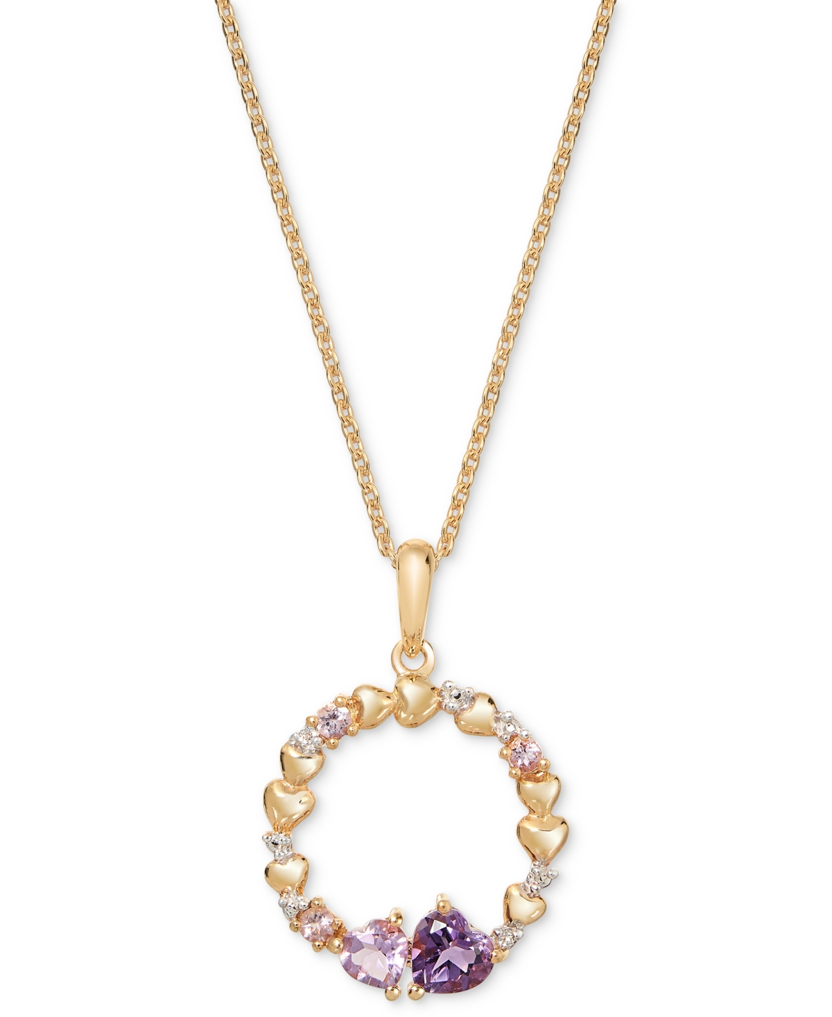 Click here for Macys Amethyst (3/8 ct. t.w.)  Pink Amethyst (1/3... prices