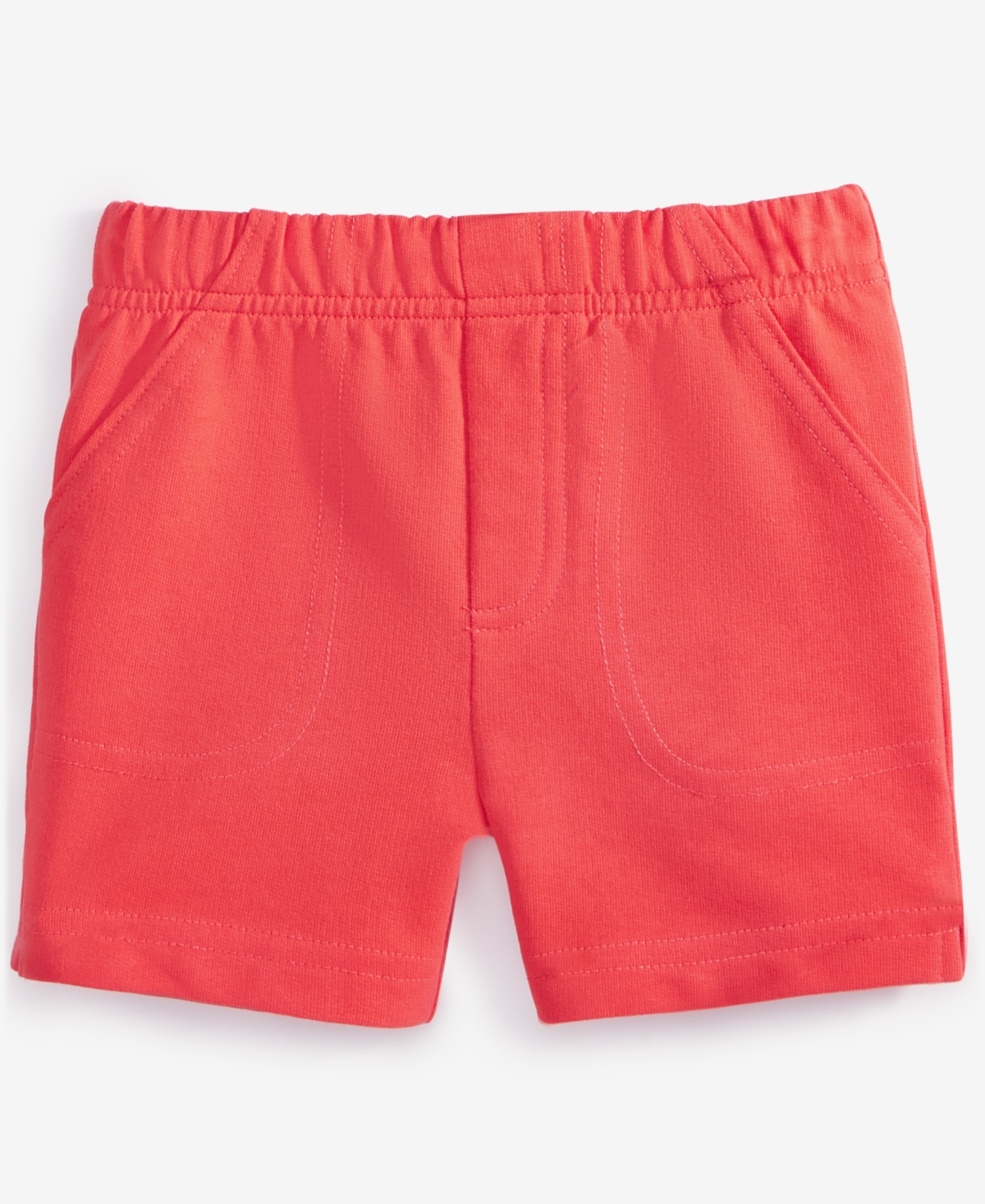 Baby Boys Solid Shorts  Exclusively at Macys - Dry Cherry