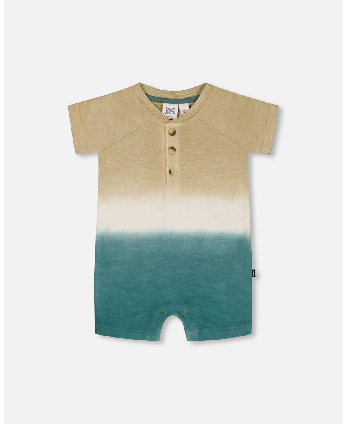 Click here for Deux par Deux Baby Boys One-Piece Romper Gradient... prices