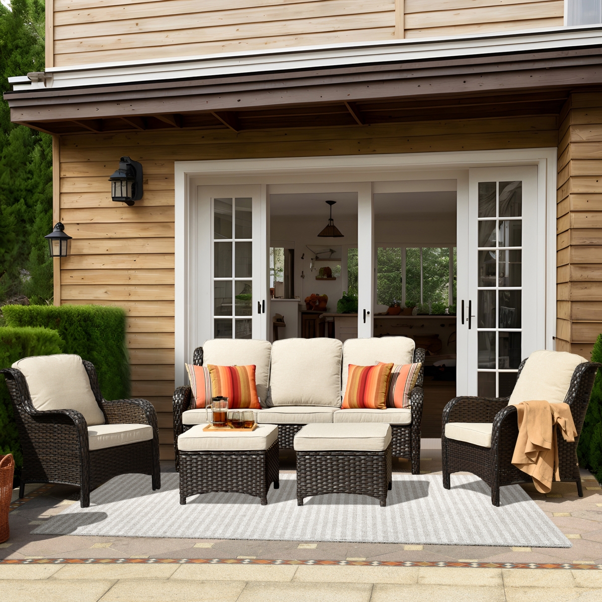 Click here for Xizzi Outdoor Furniture Patio Furniture Conversati... prices
