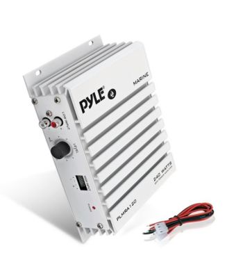 Pyle 2-Channel Waterproof Marine Amplifier, 240 Watts - Macy's