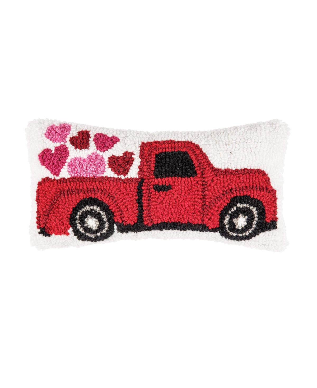 Click here for 6 x 12 Valentines Day Heart Truck Petite Small Hoo... prices
