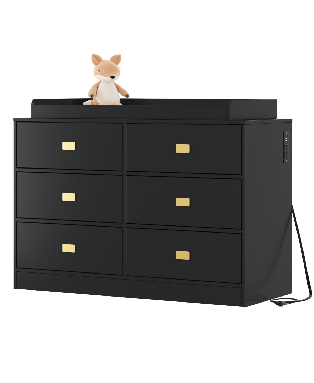 Click here for gaomon Dresser for Bedroom with 6 Drawers  Changin... prices