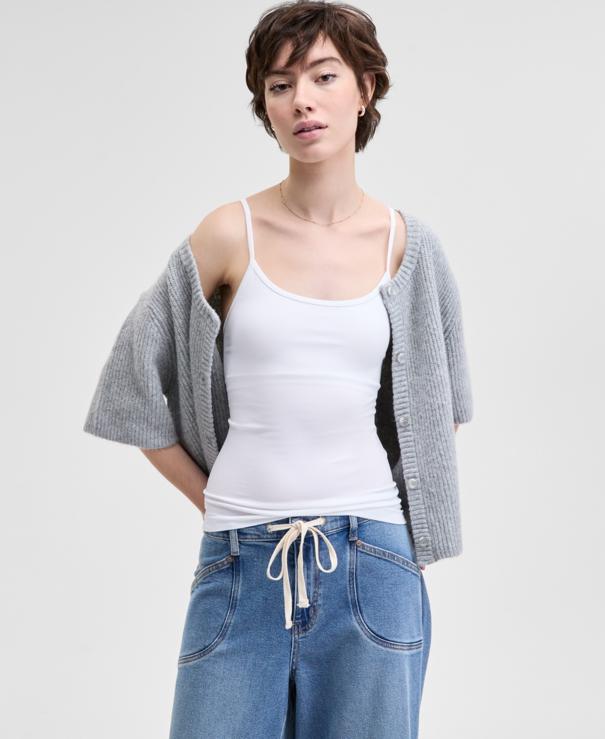 Click here for And Now This Womens Solid Seamless Camisole Top  E... prices