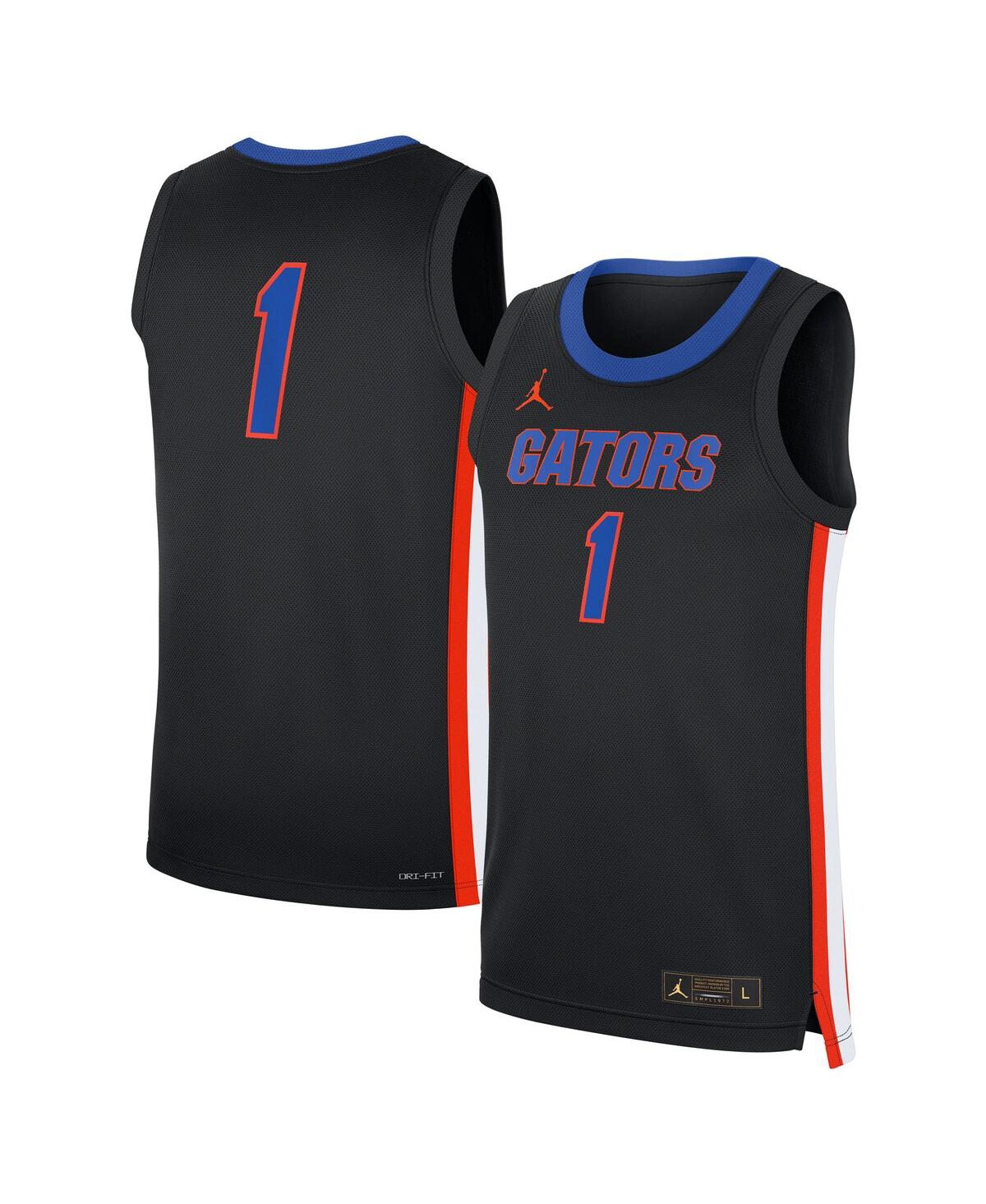 Click here for Jordan Mens 1 Black Florida Gators Alternate Repli... prices