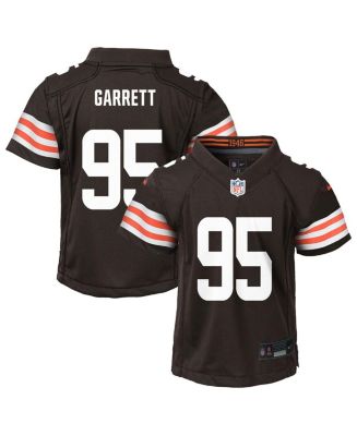 Nike Preschool Myles Garrett Brown Cleveland Browns Player Game Jersey ...