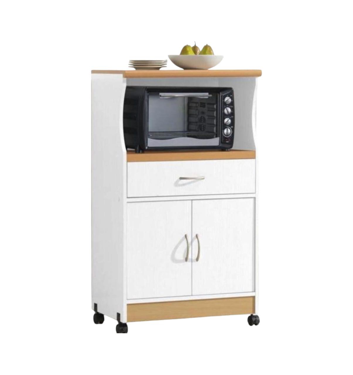 Click here for Kitchen Utility Cabinet Microwave Cart with Caster... prices
