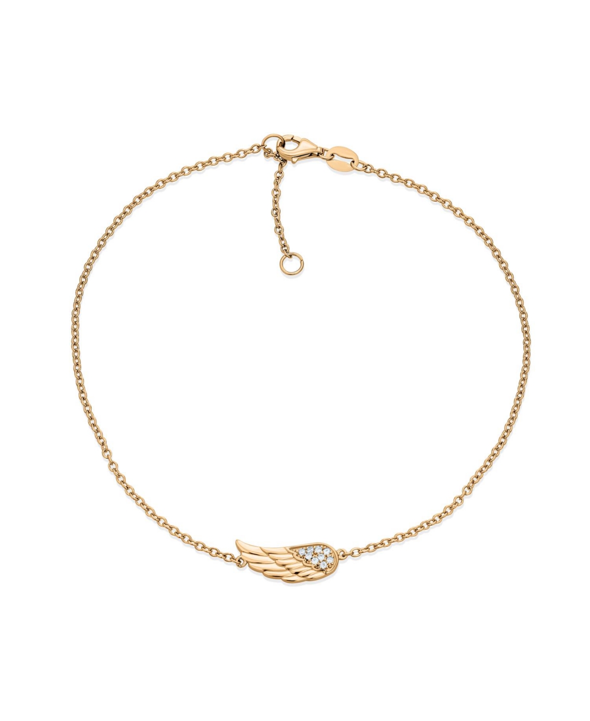 Click here for Bling Jewelry Spiritual Guardian Angel Wing Anklet... prices