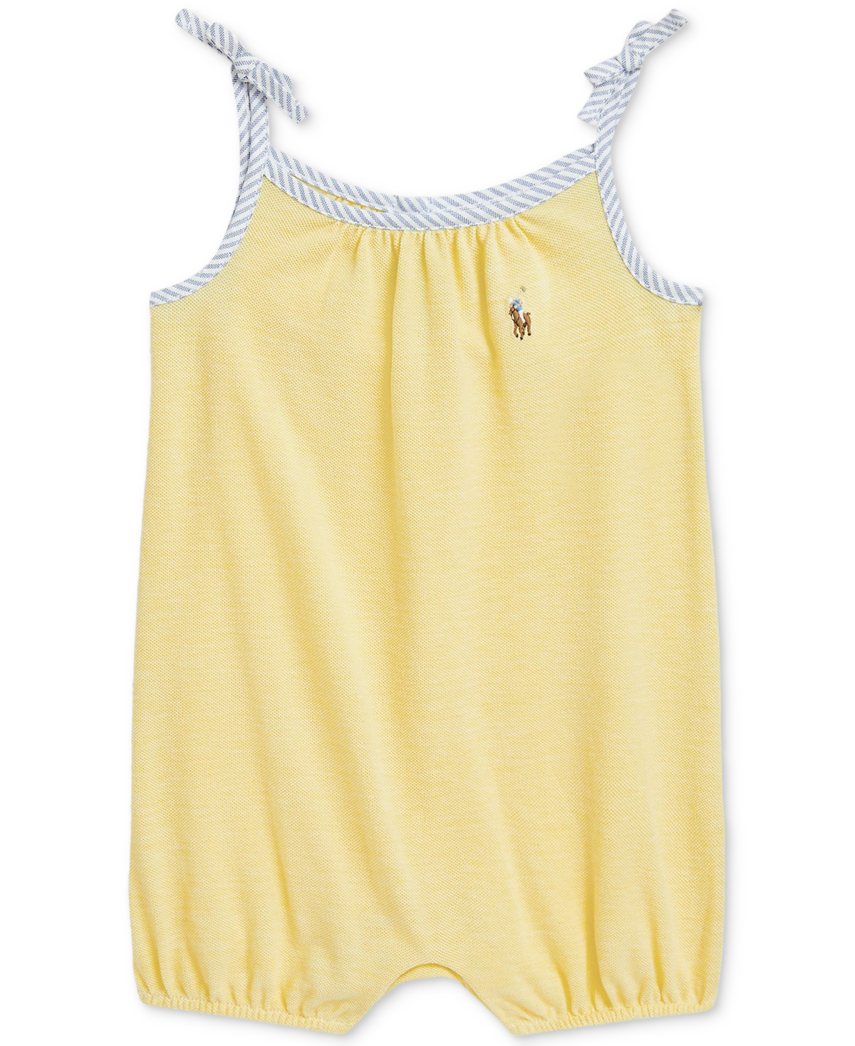 Click here for Polo Ralph Lauren Baby Knit Oxford Bubble Shortall... prices