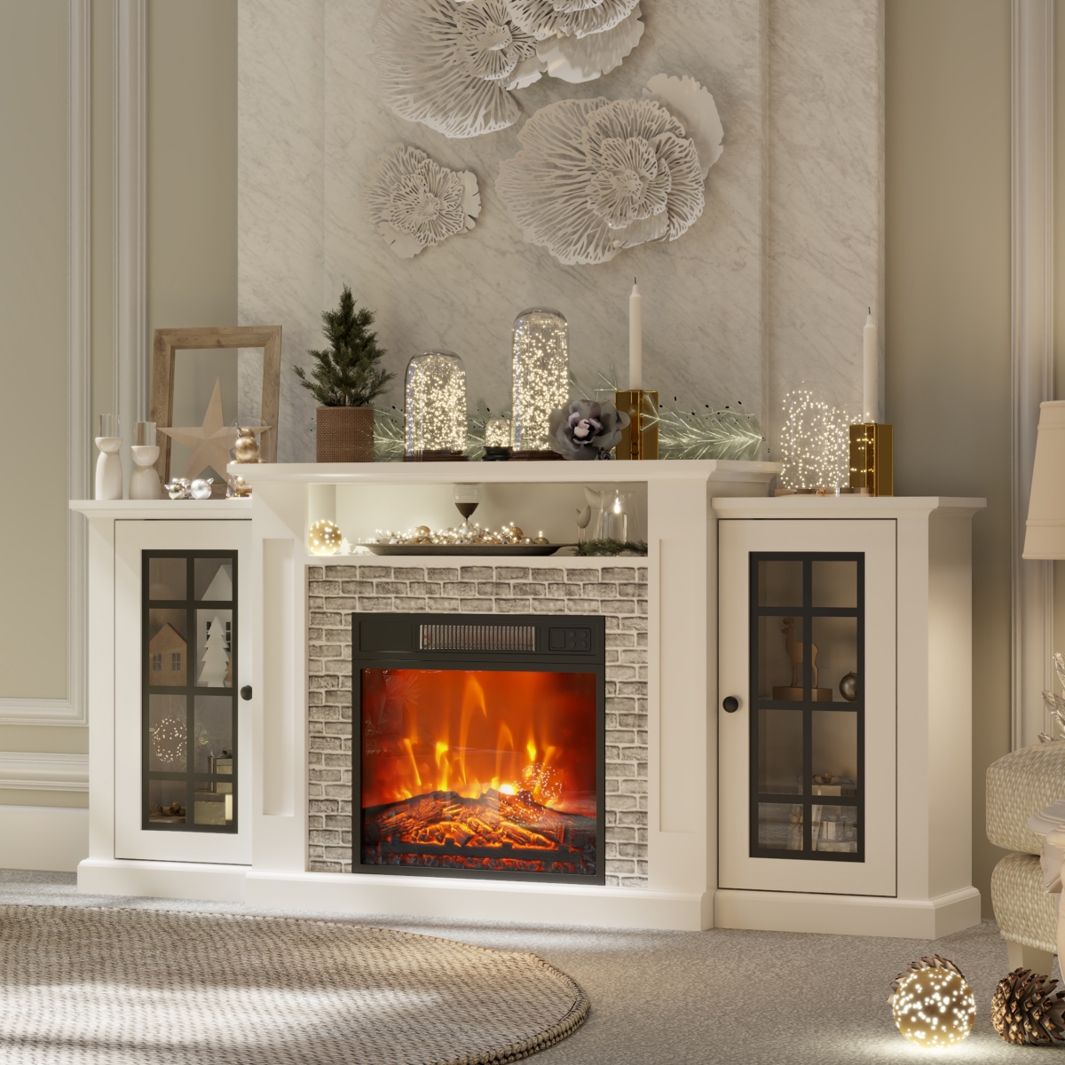 Click here for Vlsrka Vanity Makeup Desk with Mirror and Lights -... prices