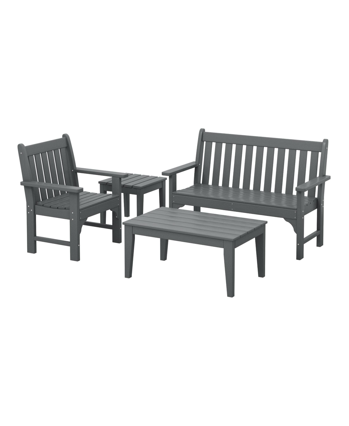 Click here for WestinTrends 4-Piece Hdpe Outdoor Patio Furniture... prices