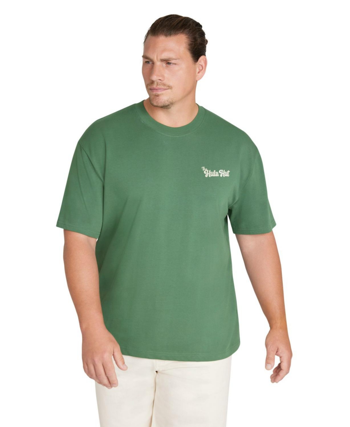 Click here for Johnny Bigg Big & Tall Palms Relaxed Fit Tee - Hun... prices