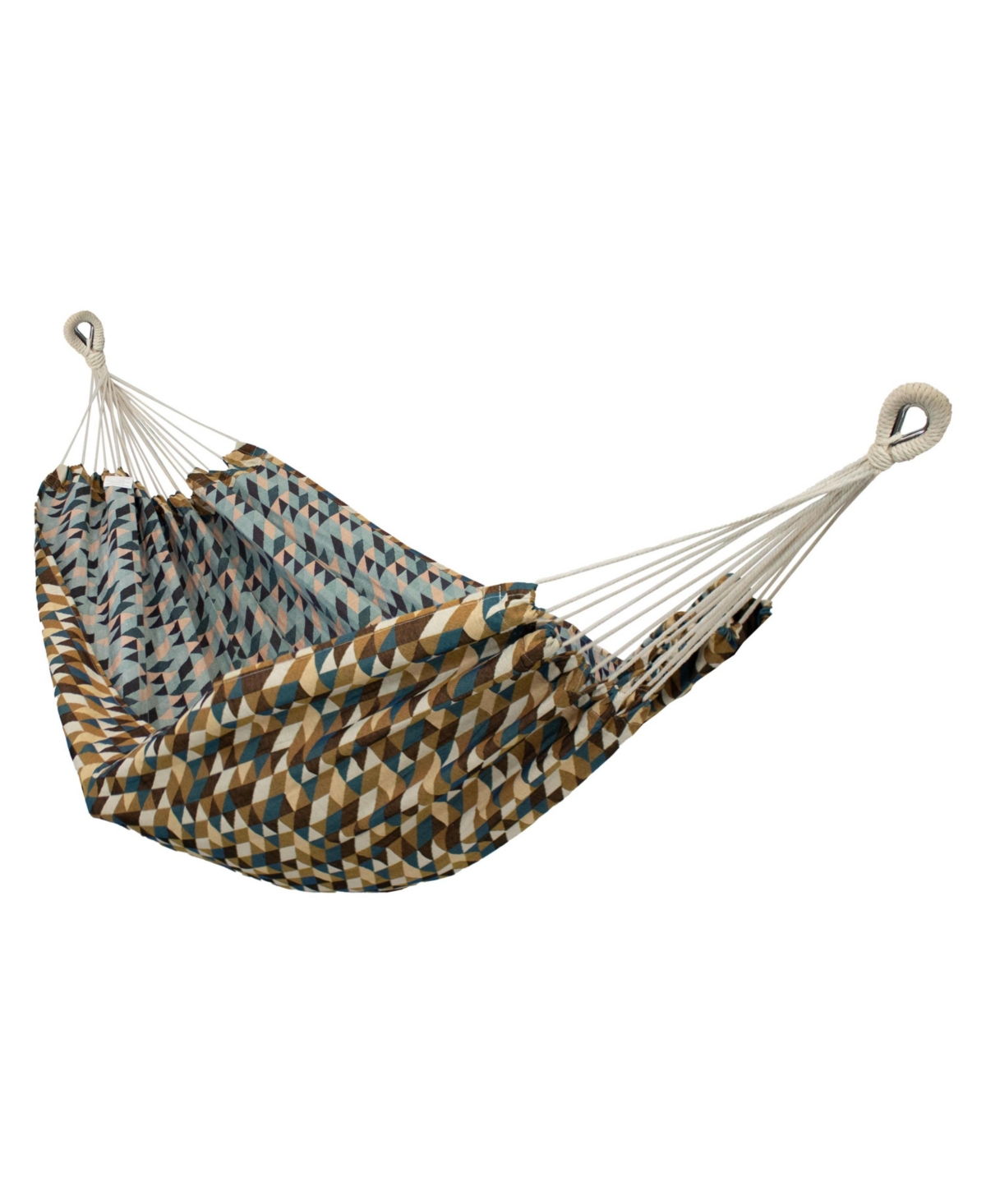 Click here for Outdoor Polyester Double Jacquard Hammock - Geomet... prices
