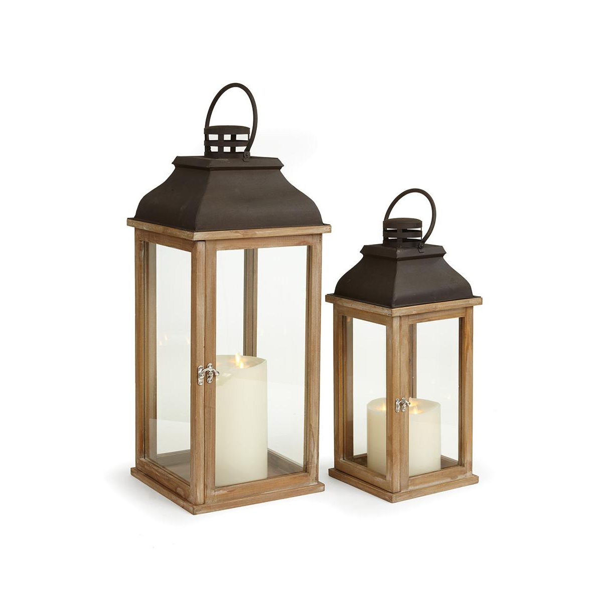 Click here for Carmel Lanterns Set of 2 - Natural prices