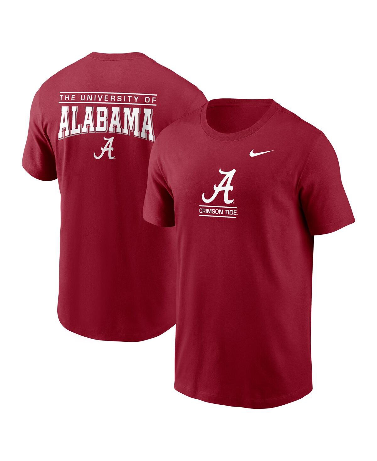 Click here for Nike Mens Crimson Alabama Crimson Tide 2-Hit T-Shi... prices