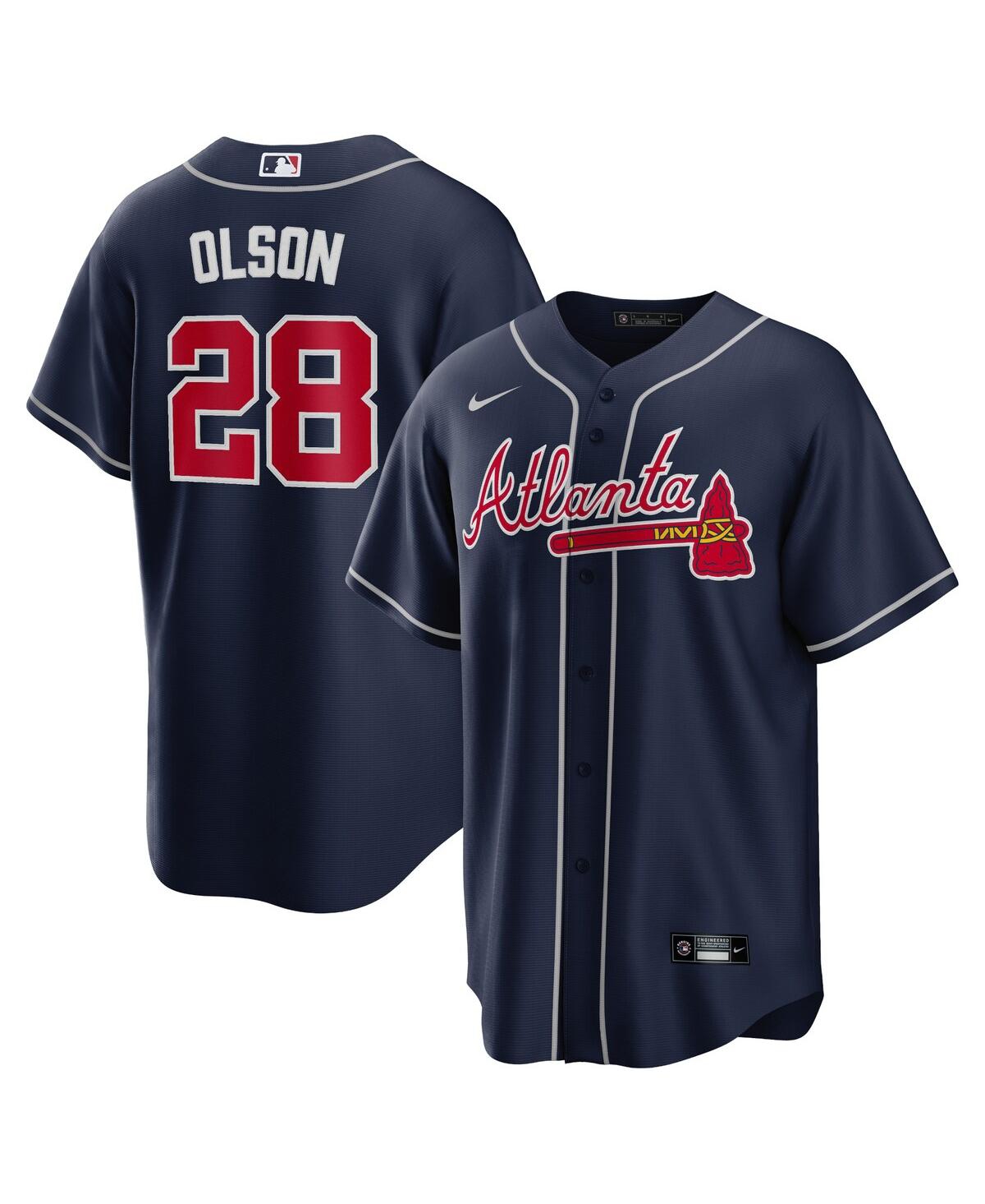 Click here for Nike Mens Matt Olson Navy Atlanta Braves Big Tall... prices