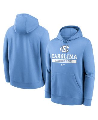 Nike Men's Light Blue North Carolina Tar Heels Lacrosse Stacked Fleece ...