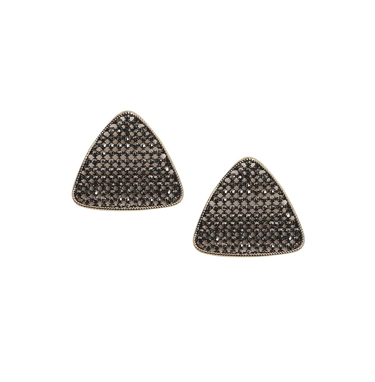 Click here for Intricate Triangle Stud Earrings - Silver prices