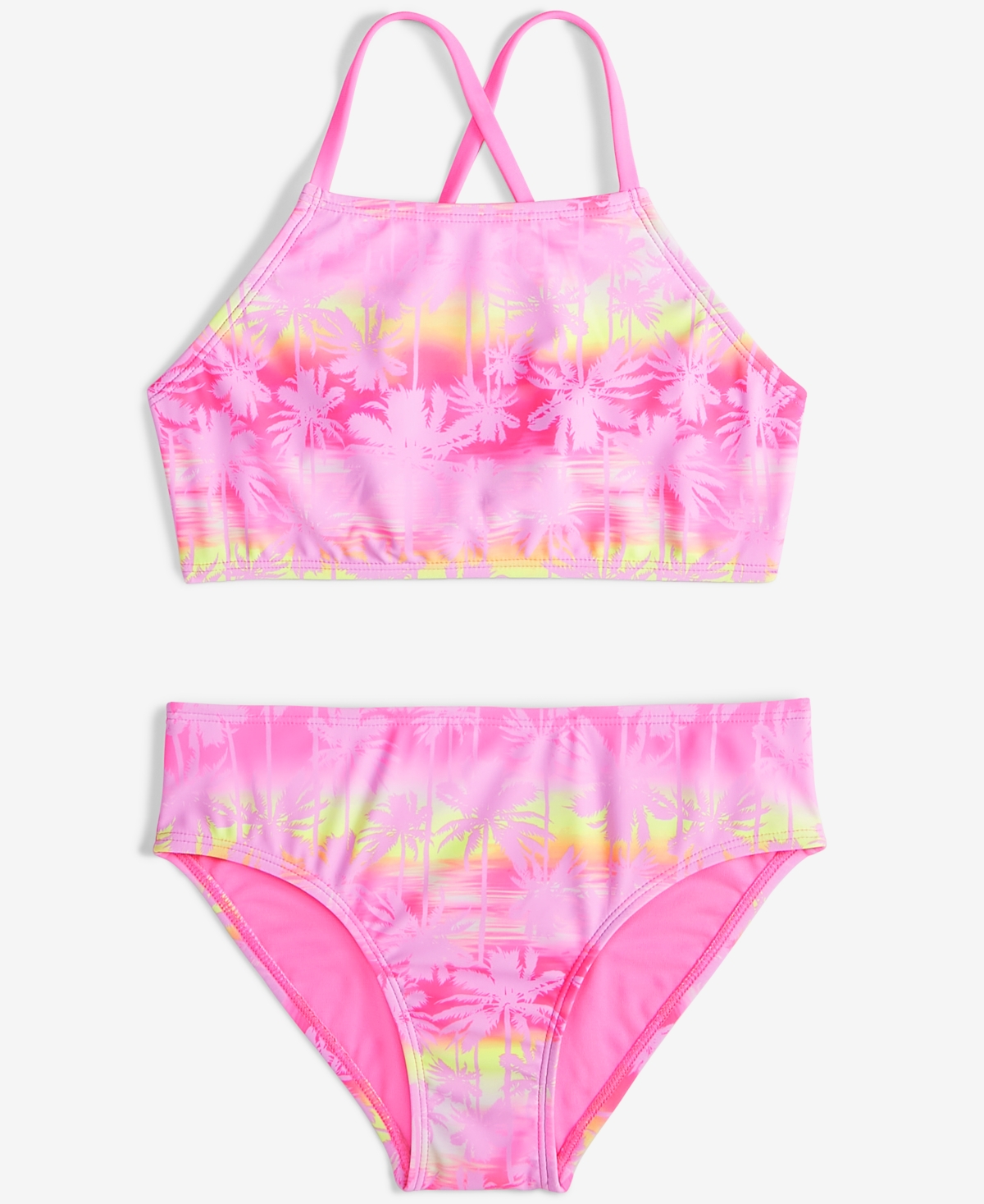 Click here for Breaking Waves Big Girls 2-Pc. Miami Dawn Printed... prices