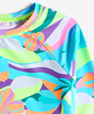 Girls' Swim Tops & Rash Guards - Macy's