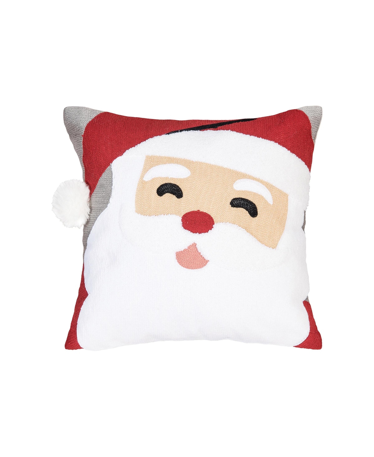 Click here for Santa Face 14 x 14 Christmas Holiday Throw Pillow... prices