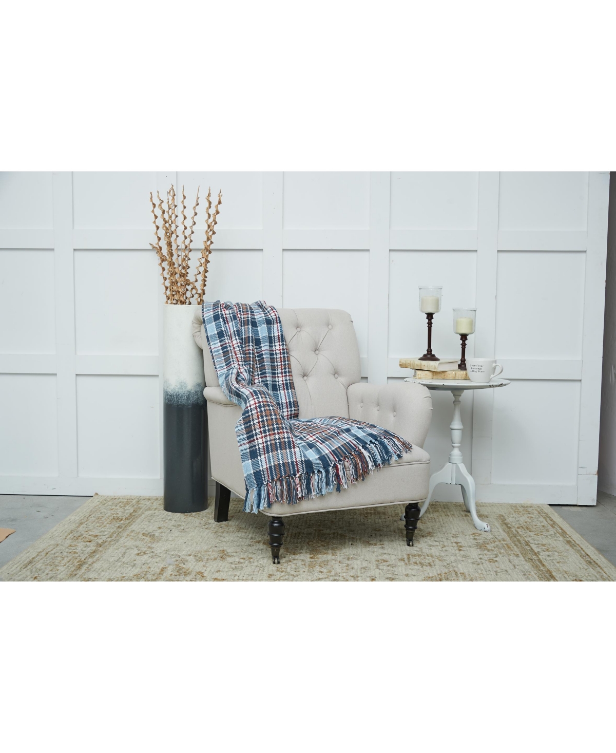 Click here for C&F Home Lawson Lake Plaid 50 x 60 Throw Blanket -... prices